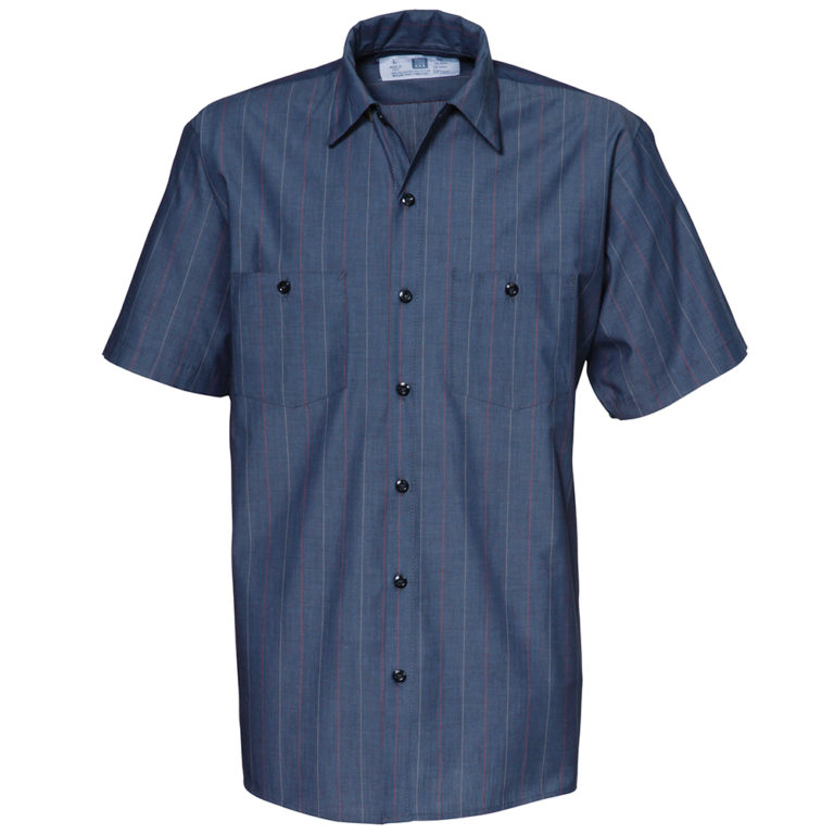 SoftTouch Industrial Stripe Work Shirts | REED Manufacturing